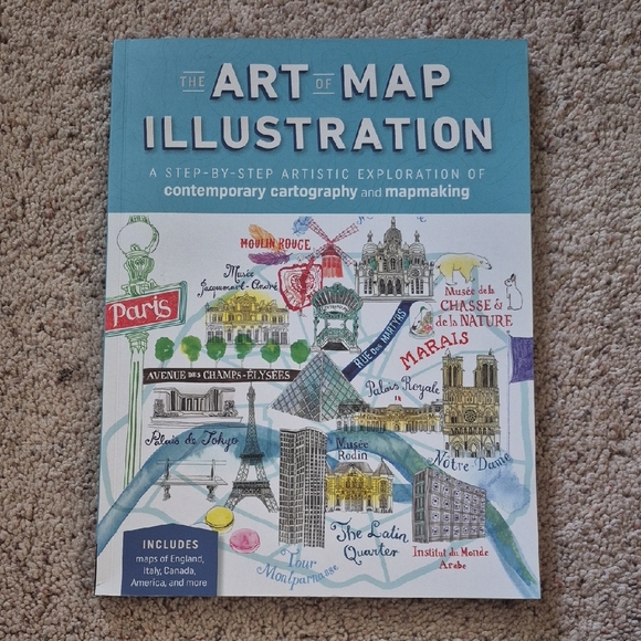 Sarah King | Office | The Art Of Map Illustration Sarah King ...